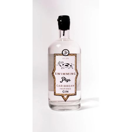 Swimming Pigs Caribbean Gin 70cl (40% ABV) only £43.95