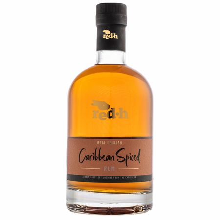 red.h Real English Caribbean Spiced Rum 70cl (40% ABV) only £29.45