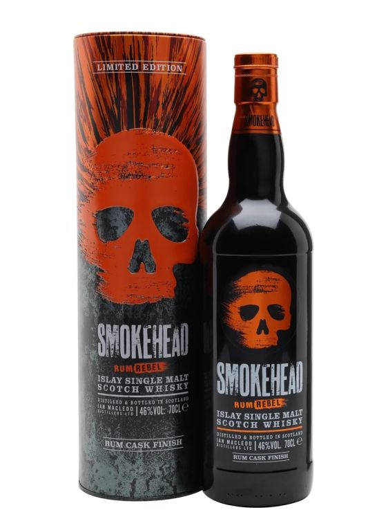 Smokehead - Rum Rebel (70cl, 46%) only £53.00