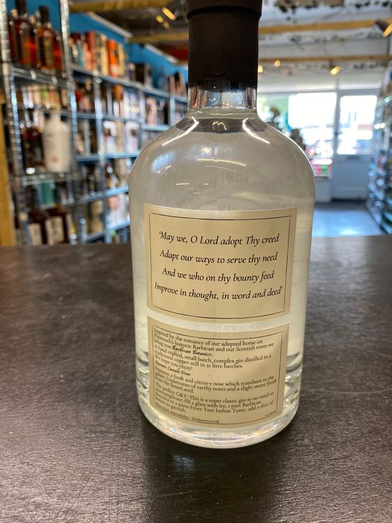Louis Marchesi X Barbican Botanics Dry Gin (70cl, 40%) only £39.00