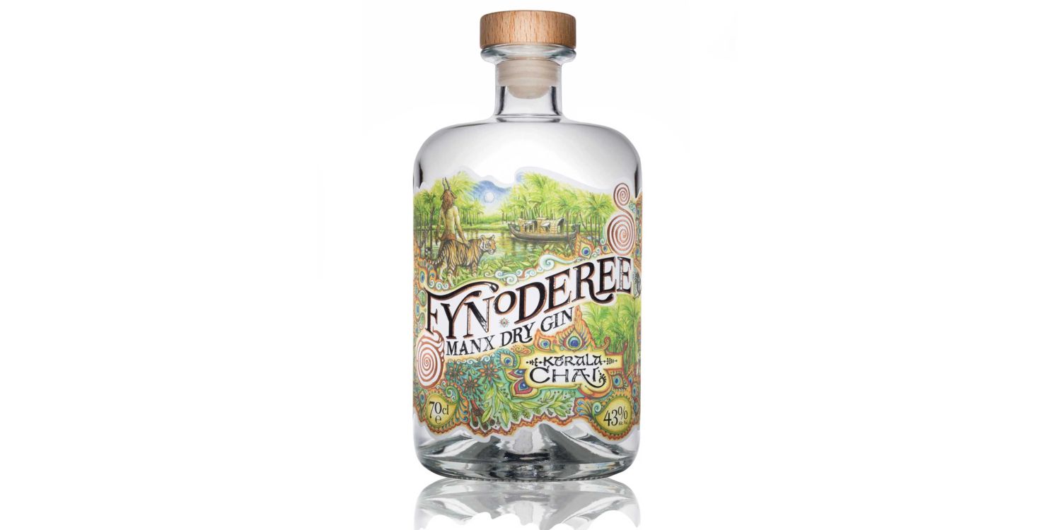 Fynoderee Manx Dry Gin Kerala Chai 70cl (43% ABV) only £37.95