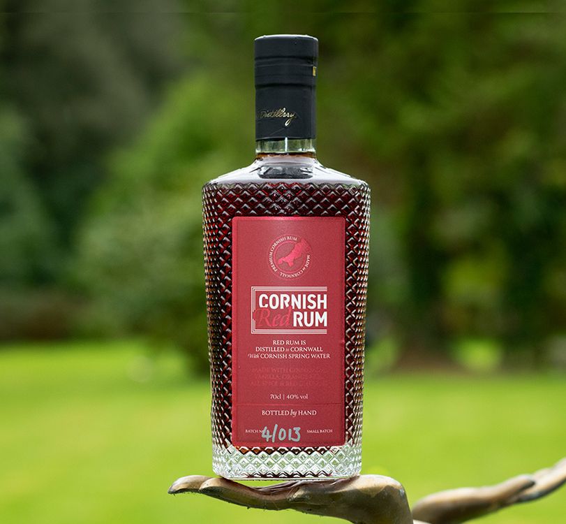 Cornish Rock Red Rum 70cl (40% ABV) only £37.50