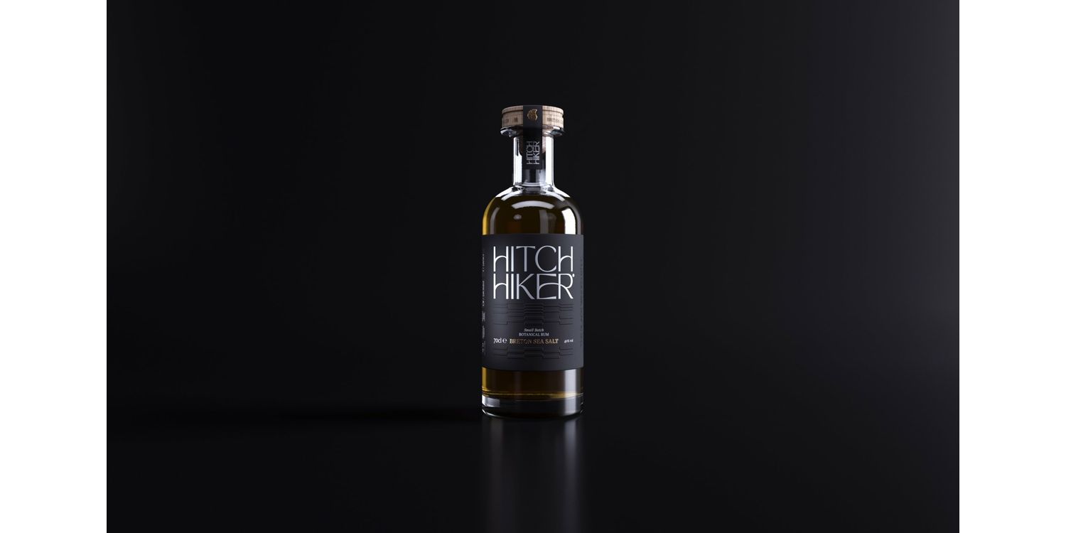 Hitchhiker Botanical Rum - Breton Sea Salt 70cl (40% ABV) only £36.00